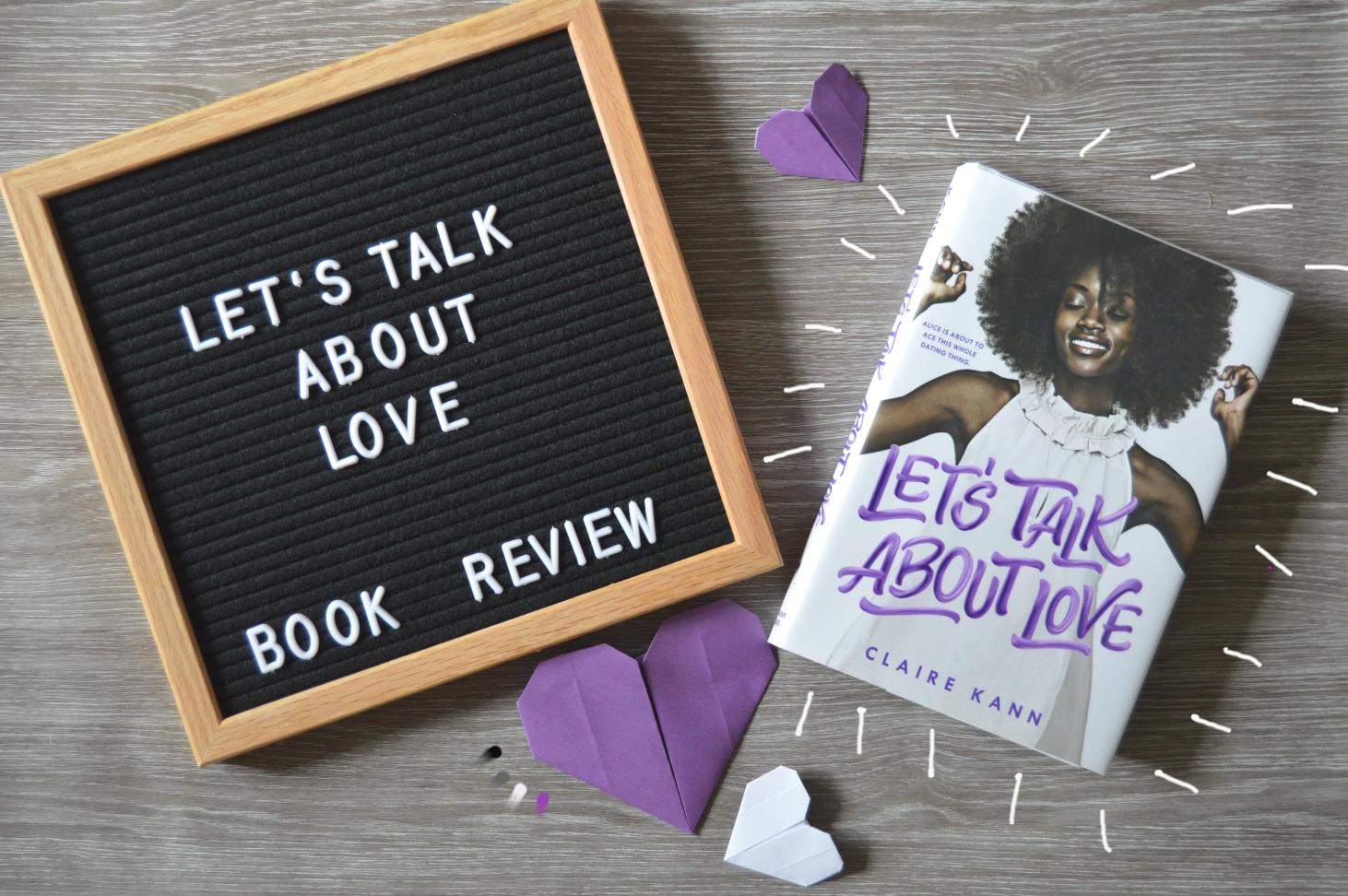 Let’s talk about love – book review – Lost in the Story