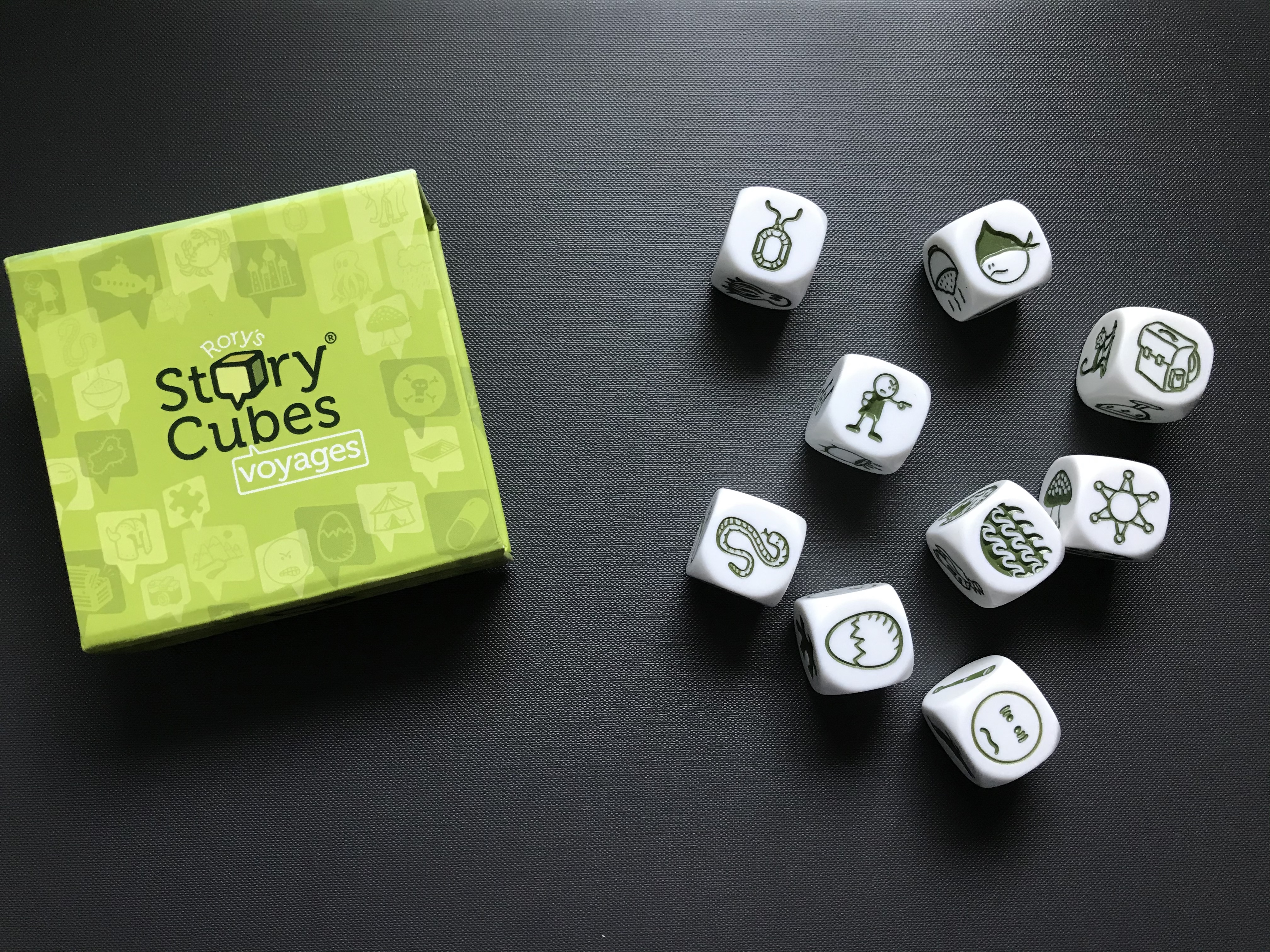 Simple writing exercise – Rory’s Story Cubes – Lost in the Story