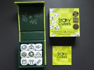 Simple writing exercise – Rory’s Story Cubes – Lost in the Story